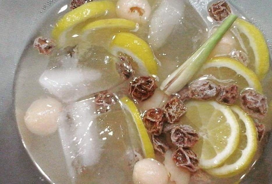 Resepi Air Laici + Asam Boi + Lemon + Soda + Serai - Shainginfoz