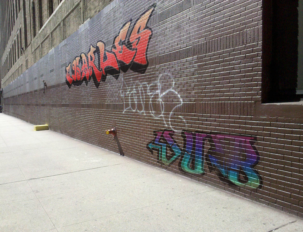 The Fridge: Great Fake Graffiti