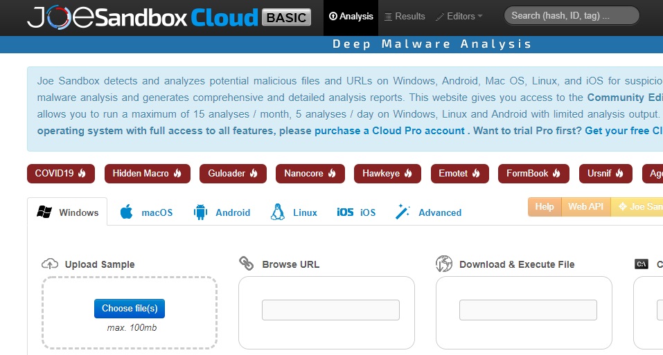 Digital Forensics Examiner: Digital Forensics:Free Automated Malware ...