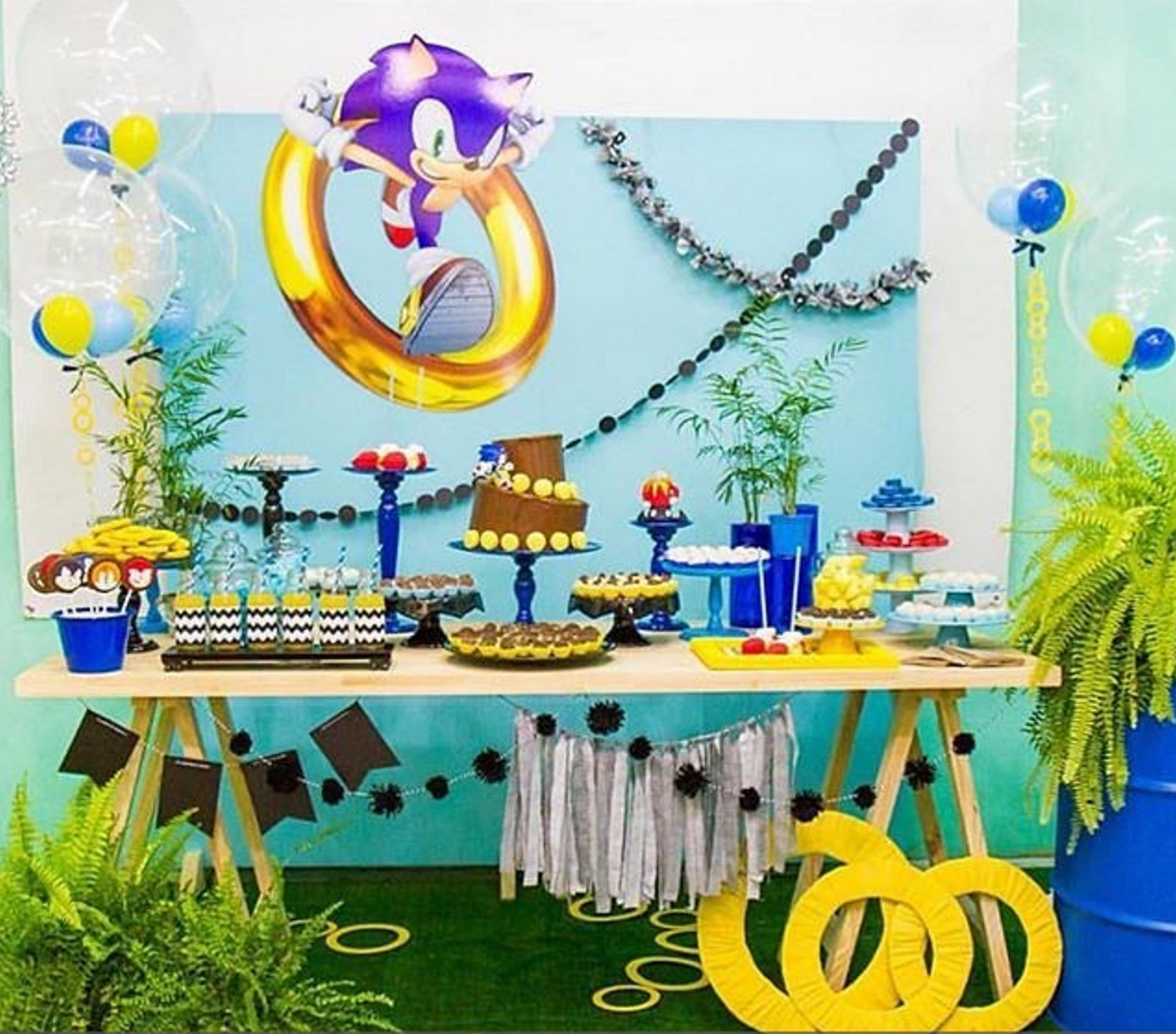 Fiesta temática de Sonic