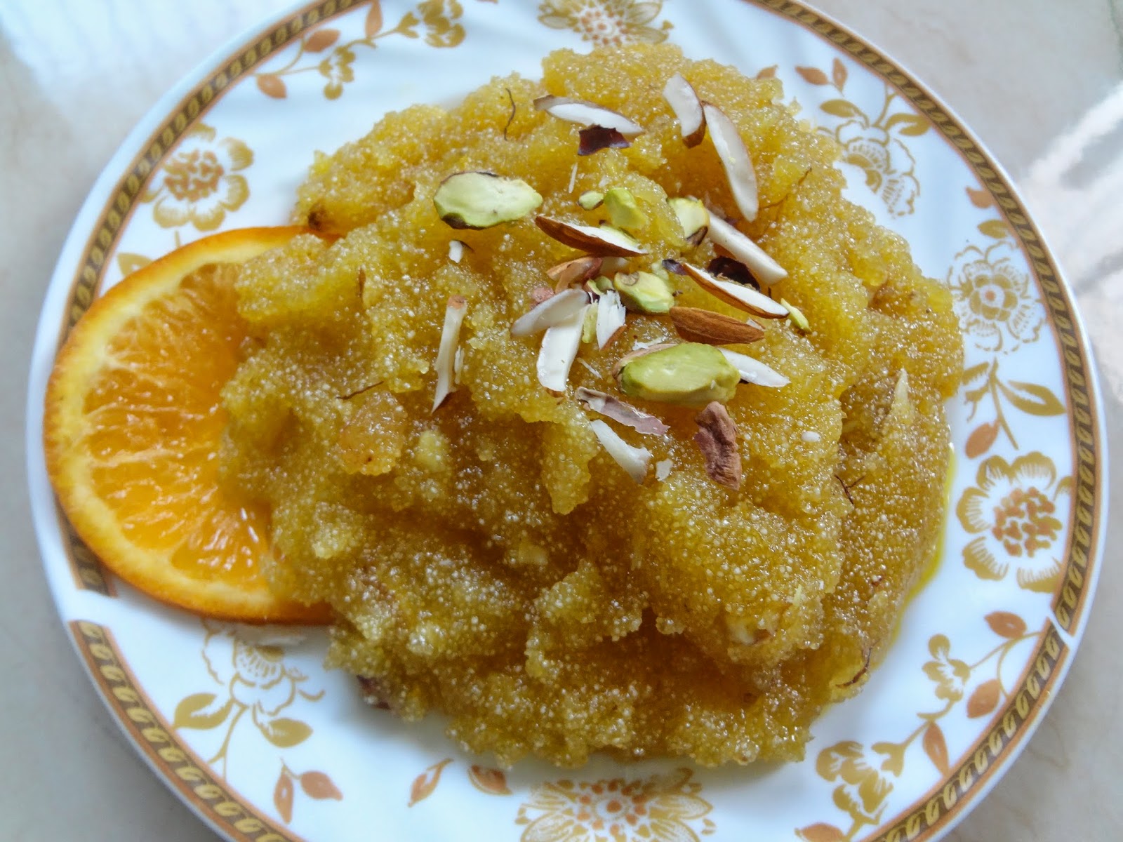 Reyansh kitchen: Orange halwa