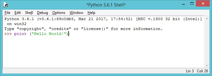 Code Cupboard: First Program and IDLE Basics