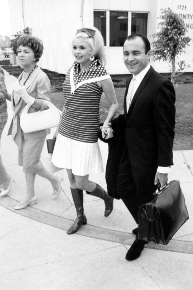 Vintage Photos of Jayne Mansfield and Sam Brody During Their Dating ...