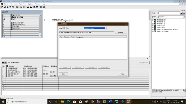 How to Install GSD File in Step 7 PLC using Simatic Manager?