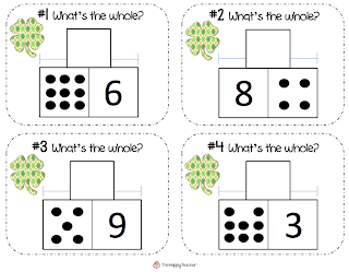 Autism Tank: Part Part Whole Math Work