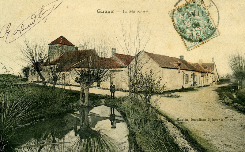 GNV Gueux Notre Village: Les Rues du Village de Gueux... en Cartes Postales