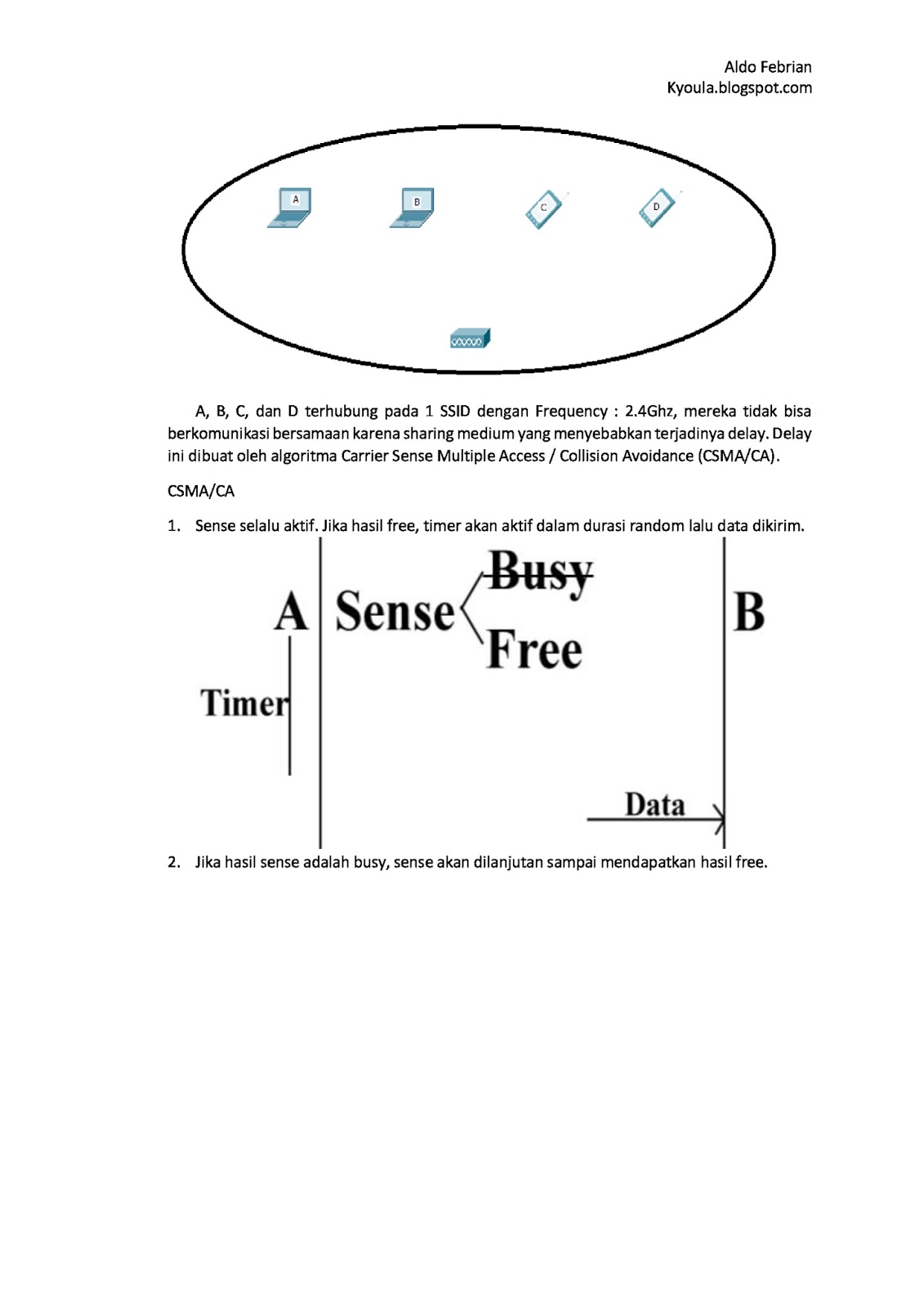 Rangkuman UAS Jaringan Komputer | -- Aldo Febrian
