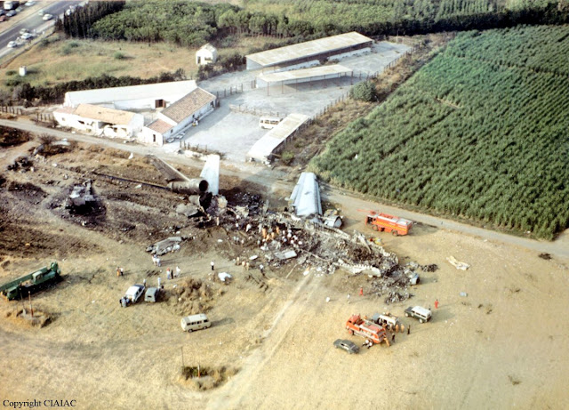 Memoria gráfica de España.: Vuelo 995 de Spantax en 1982 (Málaga).