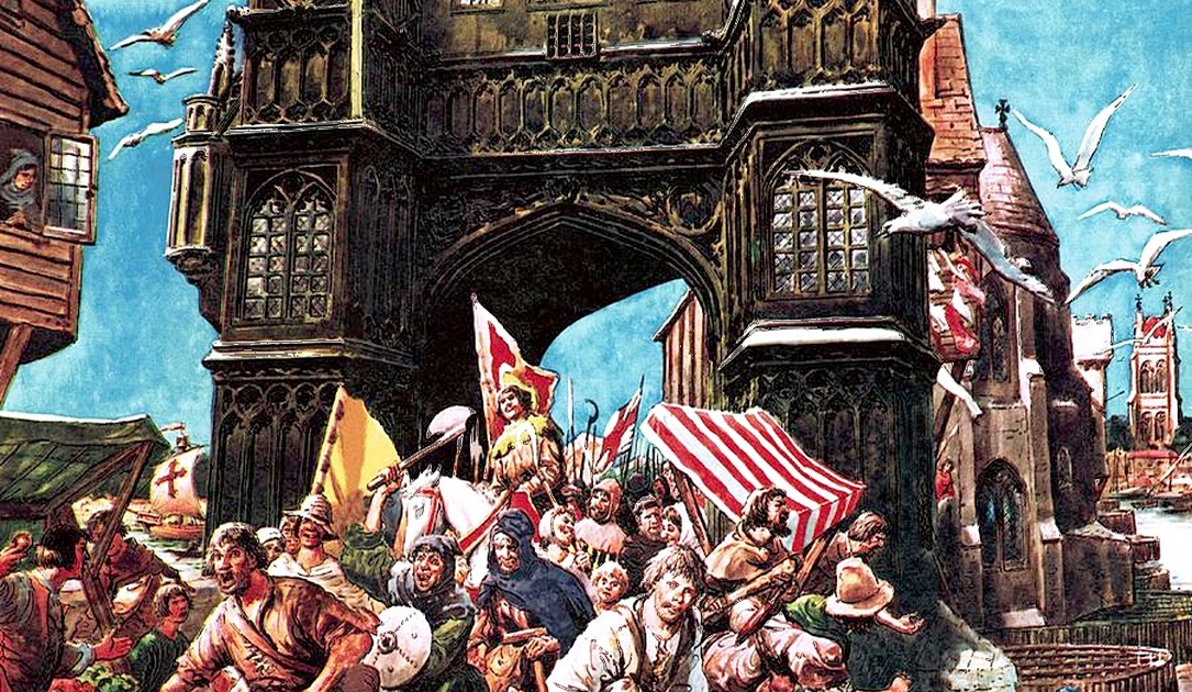 WORLD MILITARY HISTORY: A HISTORY OF WAR: LONDON HAS FALLEN: PEASANT ...