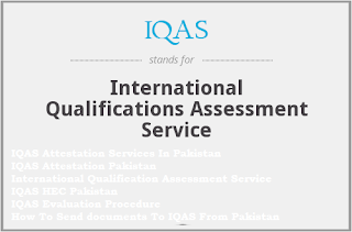 IQAS Attestation Services In Pakistan