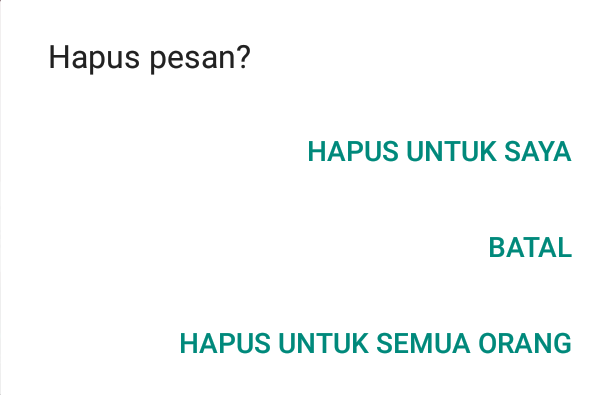 Tips Hapus Pesan WhatsApp Tanpa Batas Waktu 7 Menit - farez latin