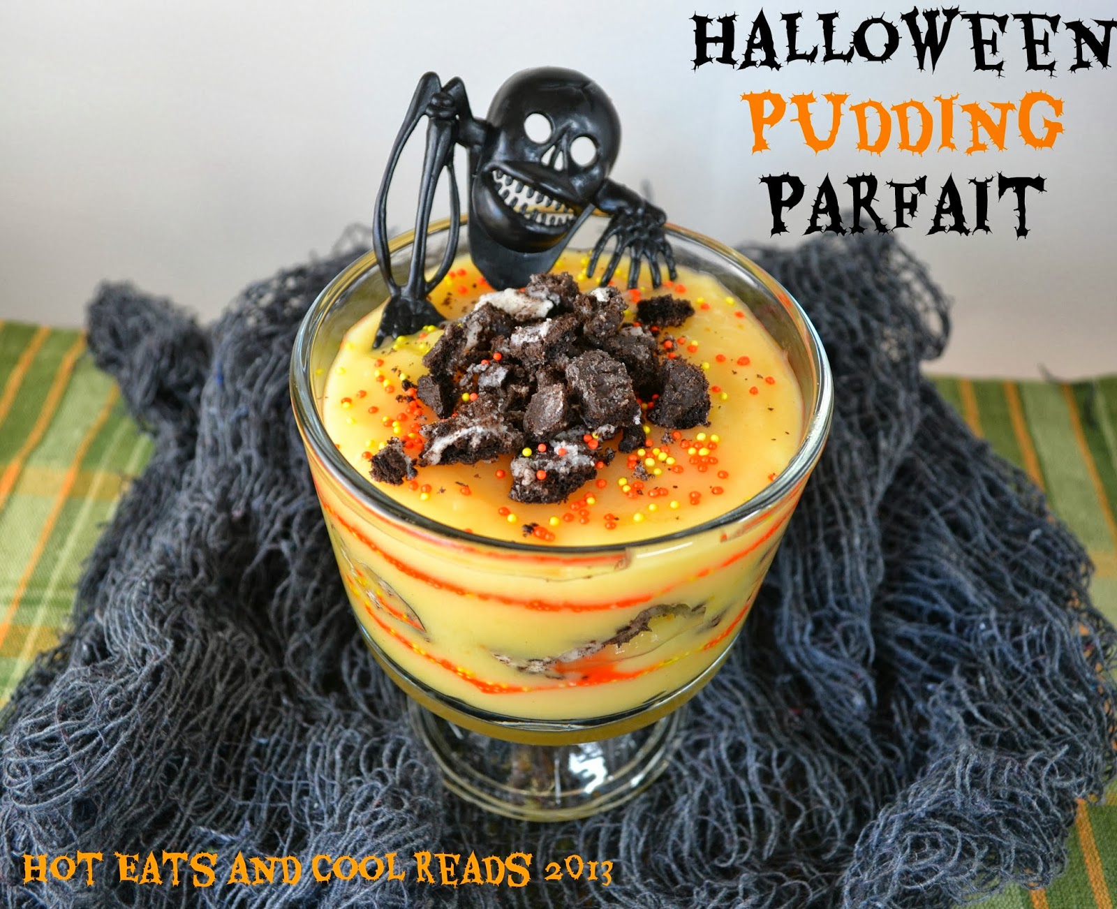 Fun Halloween Pudding Parfaits Recipe