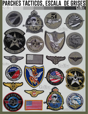 PARCHES AMERICANOS, PARCHES MILITARES, PARCHES TÁCTICOS, TACTICOS
