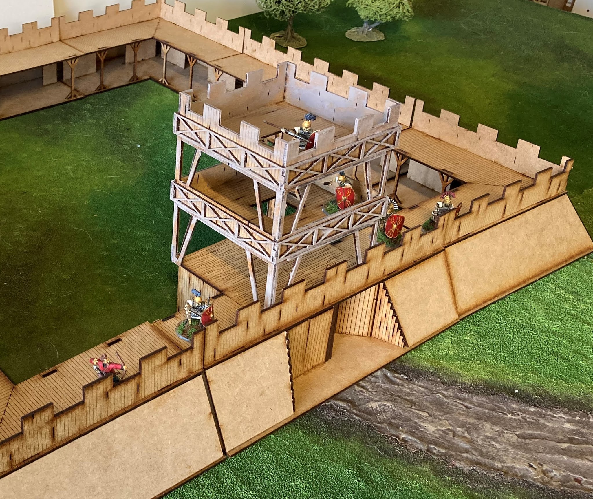 Empires At War Blog: Additions to the 28mm Castles and Forts range.