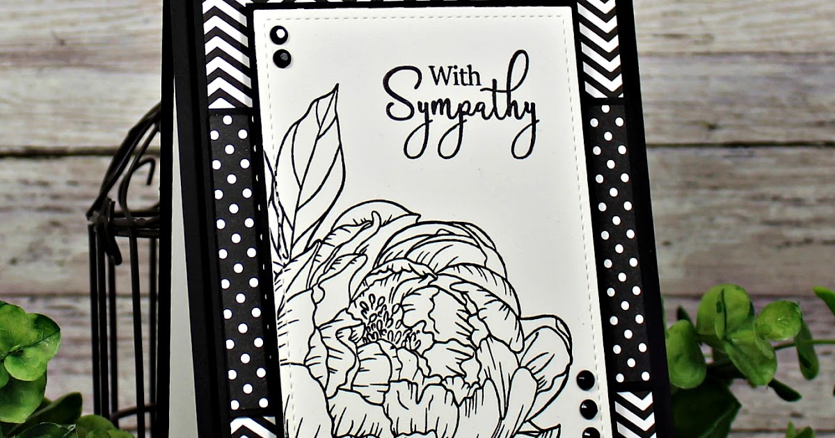 Paper Crafty's Creations : Sweet 'N Sassy Stamps | With Sympathy