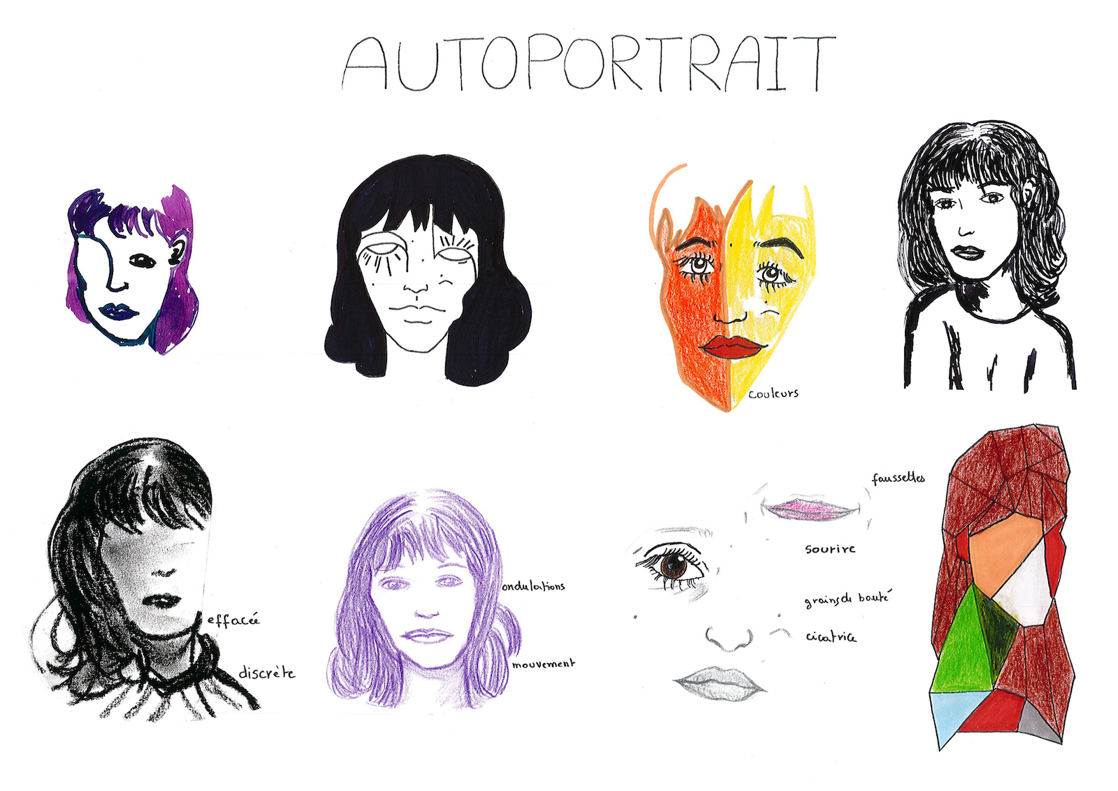 M- DA VEIGA: TRAVAUX // mon autoportrait