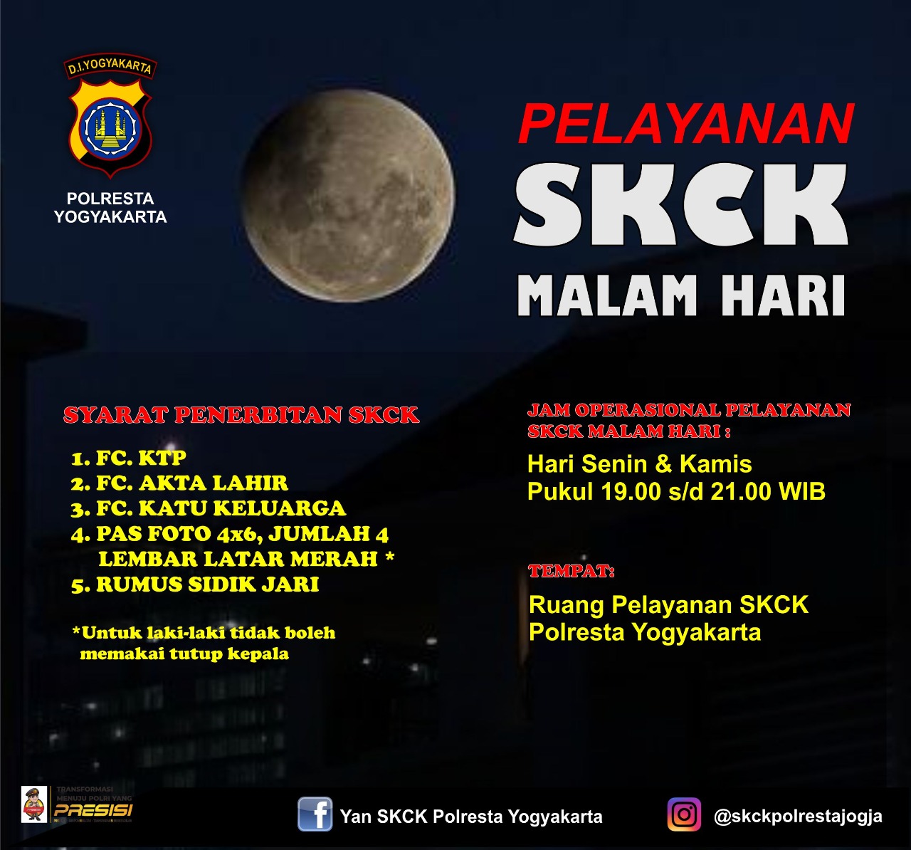 PROSES PENERBITAN SKCK BARU DAN PERPANJANGAN - SKCK | POLRESTA YOGYAKARTA