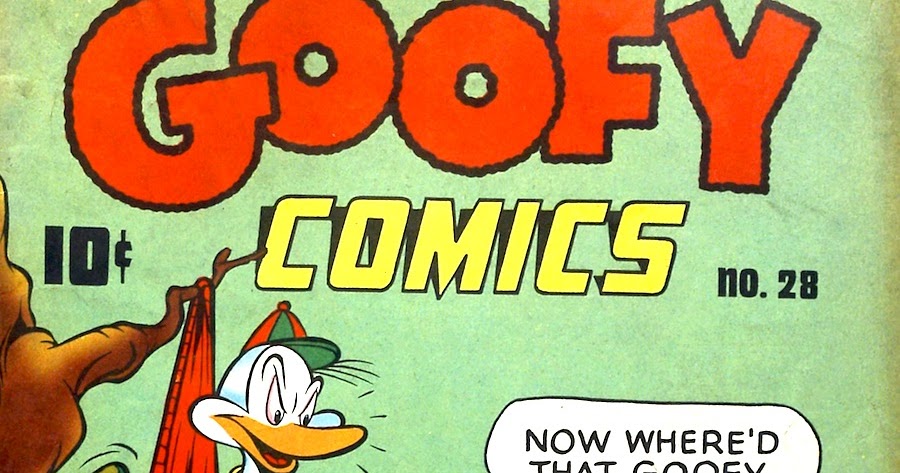 Goofy Comics #28 - Frank Frazetta art - Pencil Ink