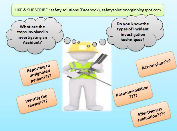 What are the steps involved in investigating an Accident? Do you know ...