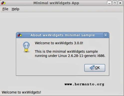 Kompilasi library wxWidgets 3 di Linux | dr. HERMANTO, M.K.M., C.P.