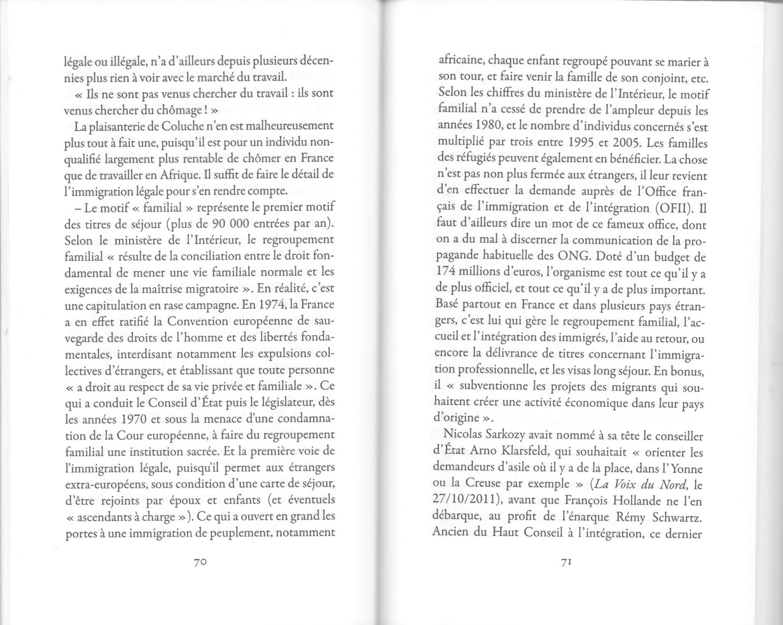 école : références: Laurent Obertone, La France interdite (2018)