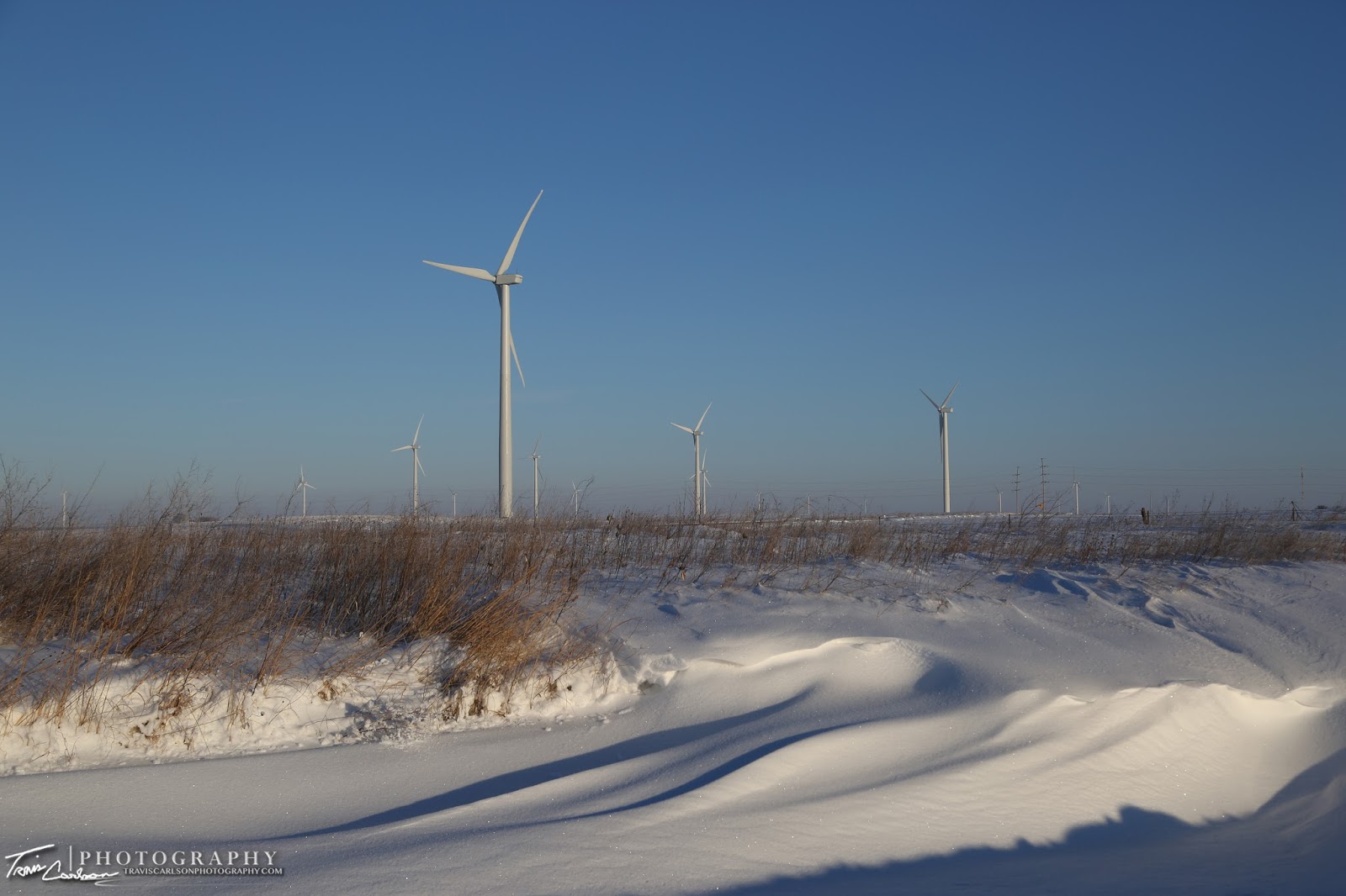 Travis Carlson Photography: Blog: 02/06/14 Winter Scenes & Wind Farms