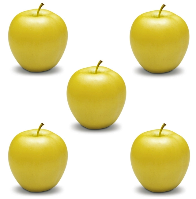 NydeligFlott: Fem gule epler...