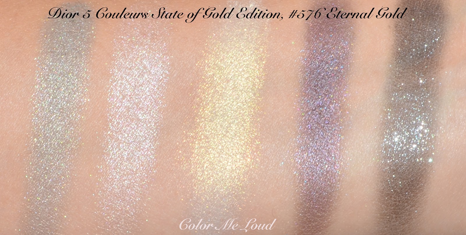 Dior State of Gold Holiday 2015 Review, Swatches & FOTD | Color Me Loud