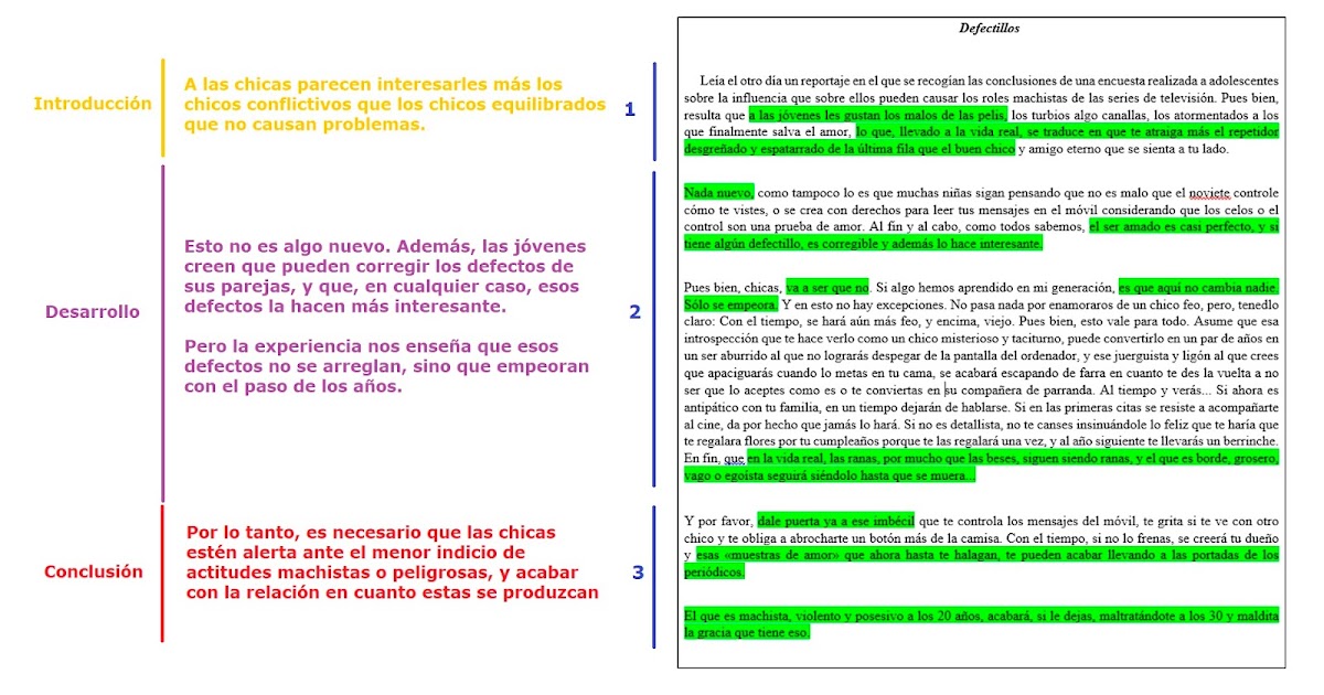 A toda letra: Subrayado de ideas principales, resumen, tema y tesis de ...