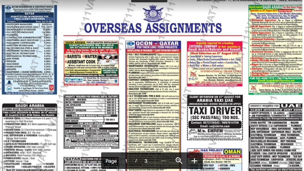 Assignment Abroad Times- 25th february 2023