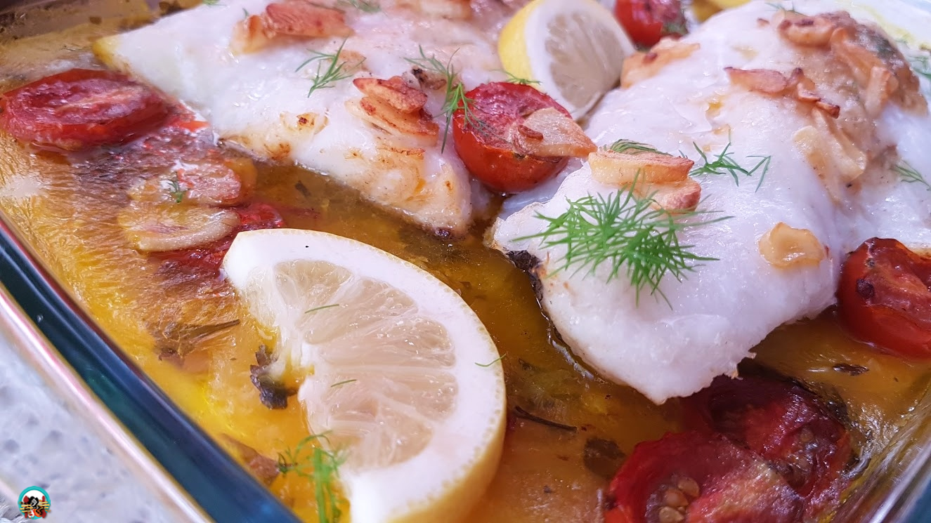 Merluza al horno - ¡Huele Bien!