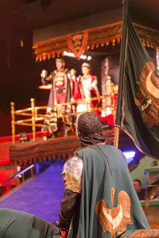 Tales of the Flowers: Medieval Times - dining as Kings Royalty