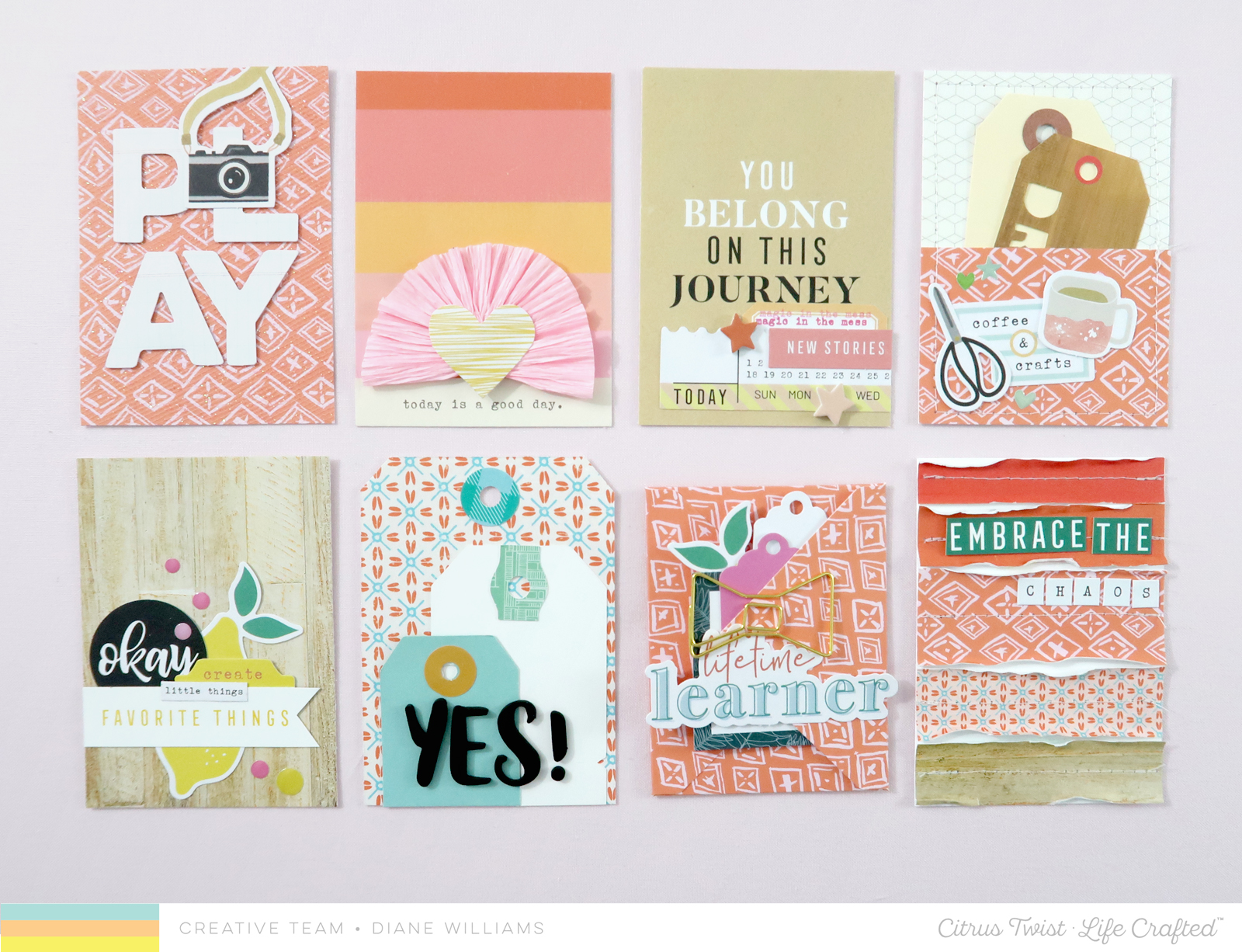 Citrus Twist Kits | Blog : Create your own filler cards and kill that kit!