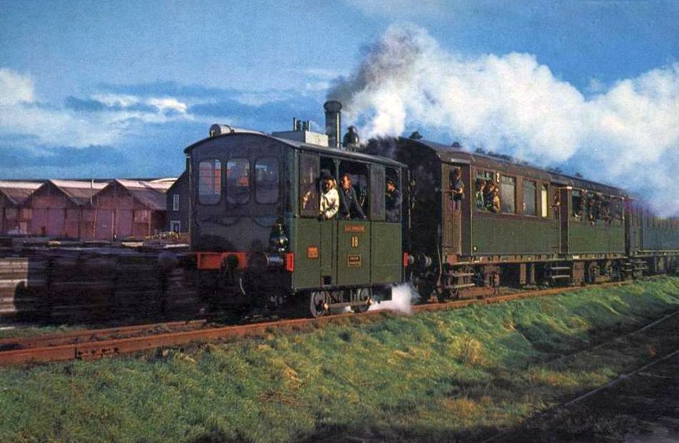 transpress nz: unusual 0-4-0 steam loco in the Netherlands