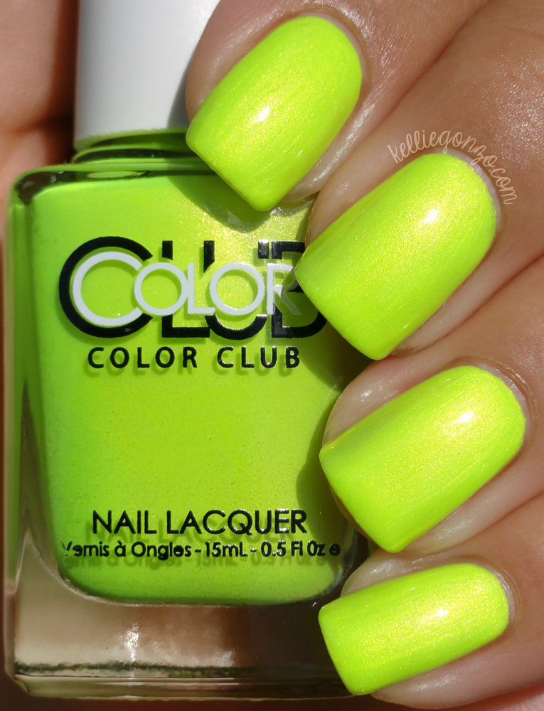 KellieGonzo: Color Club Summer 2014 Poptastic Collection Swatches & Review
