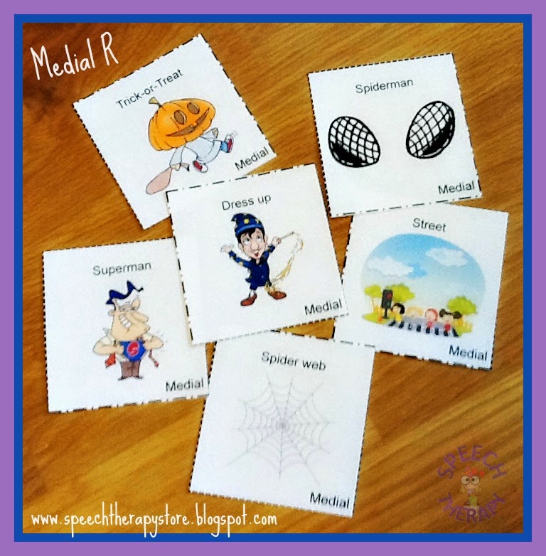 Speech Therapy: Trick or Treat :)