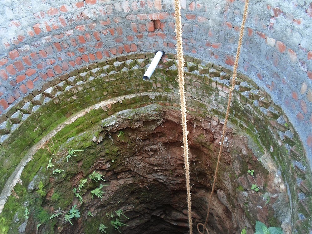 My Experiments With Farming: Recharging open well