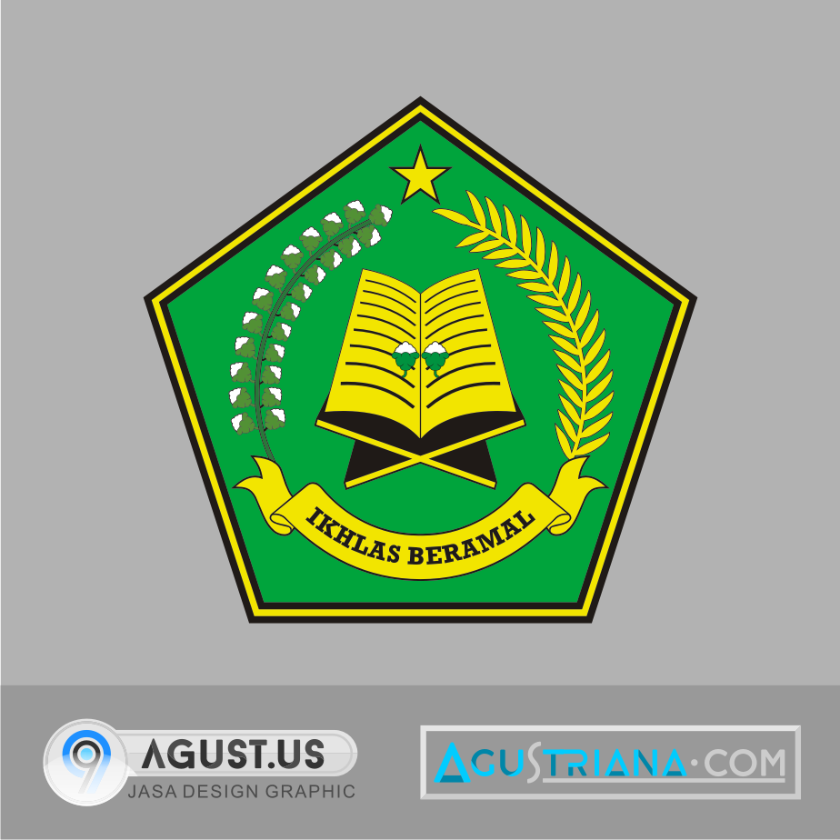 Logo Vector Departemen Agama (CDR) | Koleksi Vektor CorelDraw
