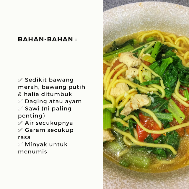 Resipi Mee Rebus Mudah Dan Sedap