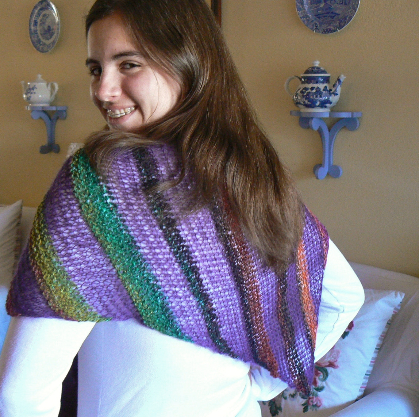 Invisible Loom Innovative Patterns for Loom Knitters: Loom Knit Shawls ...