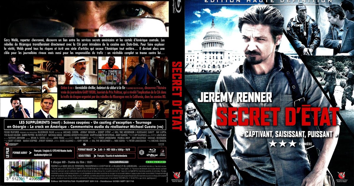 BLU-RAY JAQUETTES BLU-RAY: Secret D'Etat