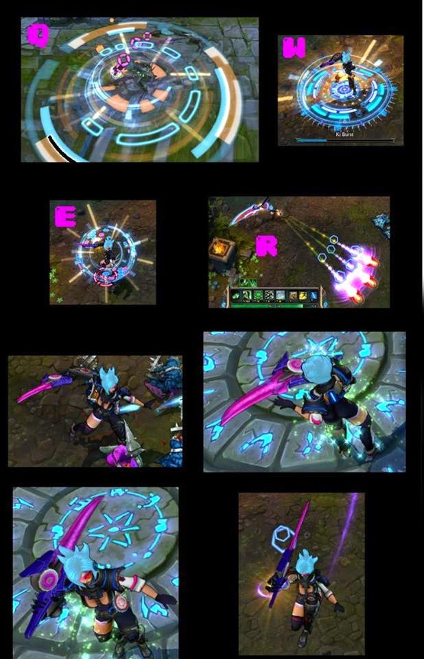 League of Legends: Arcade Riven Custom Skin!
