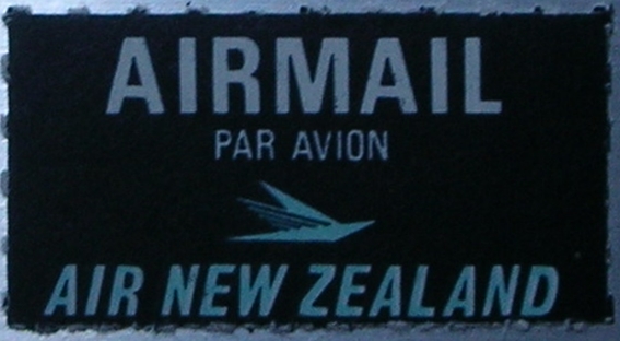 International Airmail And Priority Mail Labels: New Zealand: "Air New ...