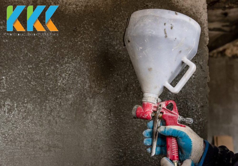 Teknik Membuat Cat Tekstur Kamprot untuk Dinding - GRIYA WASH PAINT