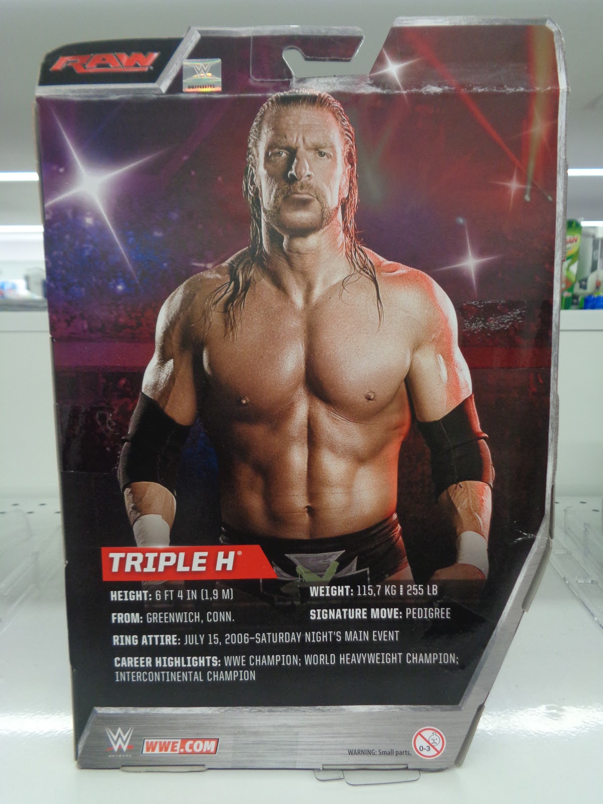 J And J Toys: Walgreen's Exclusive WWE Elite Triple H