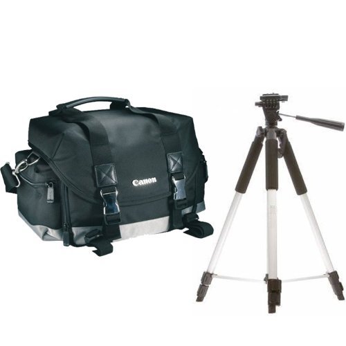 Original Canon 200dg Digital Camera Gadget Bag (Black) + Heavy Duty ...