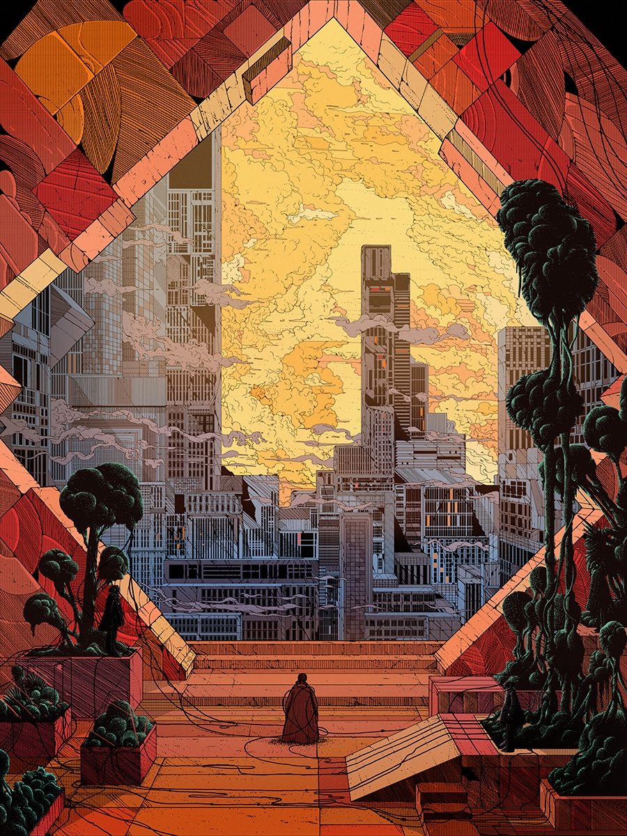 INSIDE THE ROCK POSTER FRAME BLOG: Kilian Eng The Botanist's Window Art Print Release