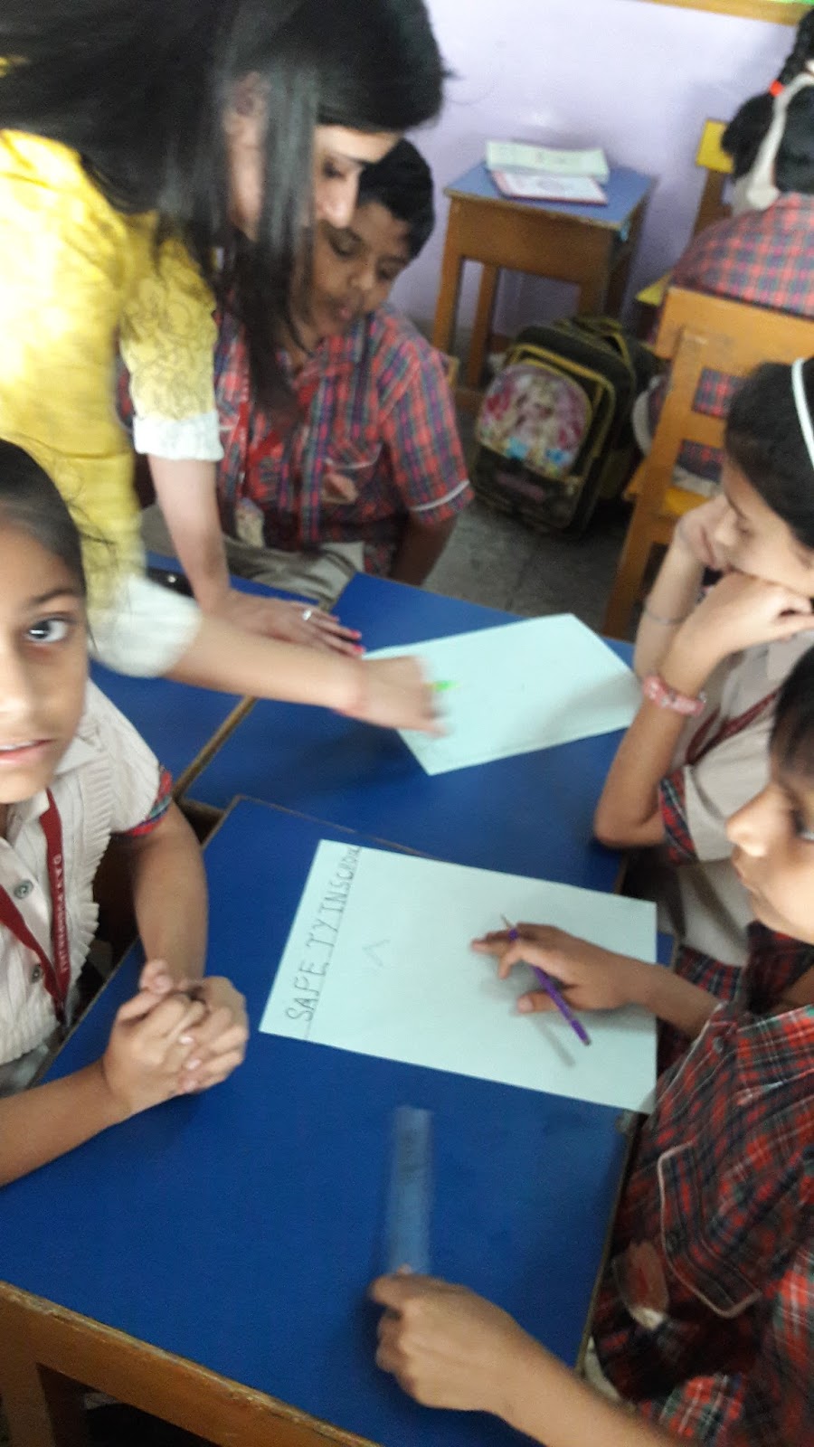 S.ST Class IV: Poster Making Activity for Class IV (SST) - Safety Rules