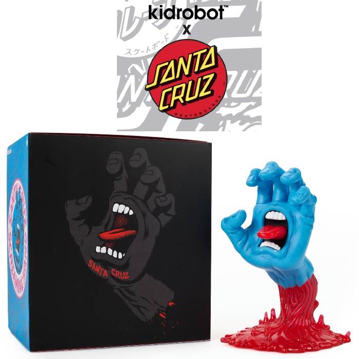 The Blot Says...: Kidrobot x Santa Cruz Skateboards Screaming Hand ...