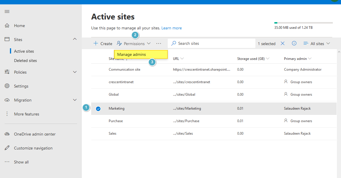Sharepoint Online Add Site Collection Administrator Using Powershell Sharepoint Diary